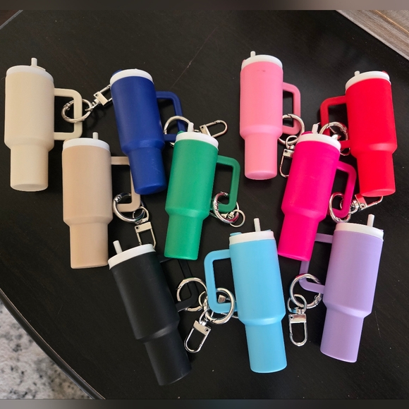 Accessories | 1 Light Blue Mini Chapstick Tumpler Keychain | Poshmark